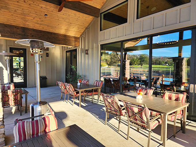 Outdoor dining with a view that makes even simple meals taste gourmet. The mountains provide ambiance no interior designer could match.