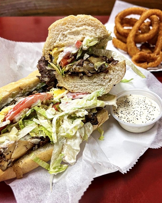 Meet "The Phantom"&mdash;a sandwich so perfectly balanced with steak, egg, and cheese that it might disappear before your eyes.