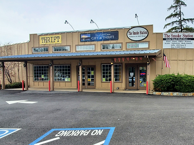 The Smoke Station proves strip malls can have personality too—a one-stop shop for gifts and treasures in the most unexpected place.