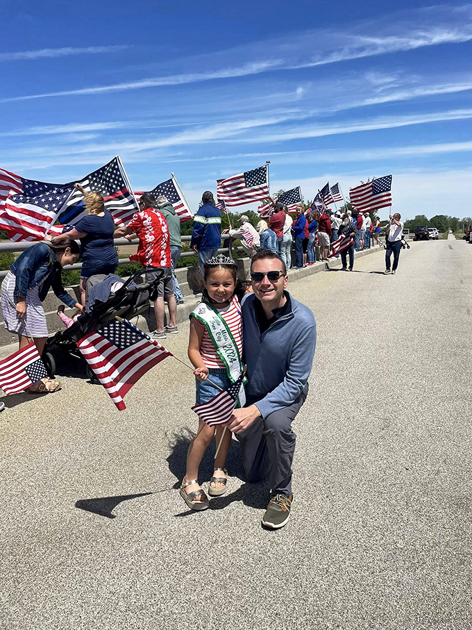 Nothing says "small-town America" quite like a patriotic parade where the flags outnumber the spectators and everyone knows the grand marshal.