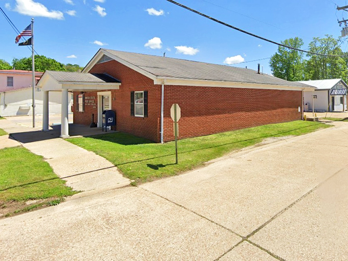 This unassuming post office might not look Instagram-worthy, but it's where local news travels faster than any text message ever could.