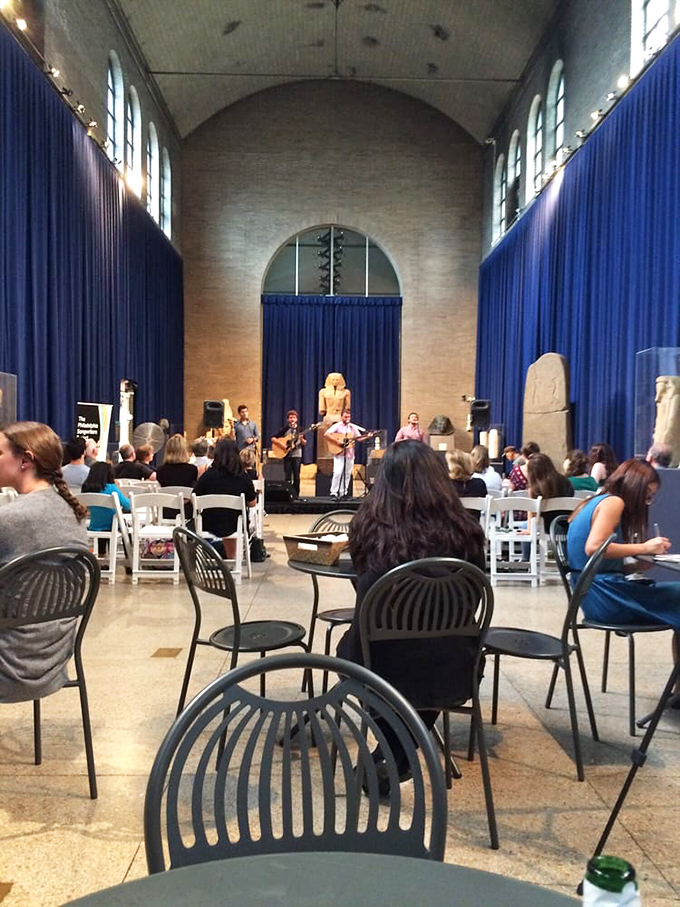 Concert among the artifacts where classical music meets classical civilizations in perfect harmony.