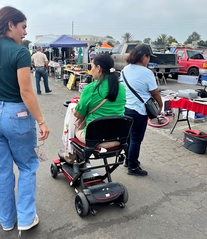 Multi-generational shopping at its finest, where grandmothers teach the ancient art of haggling to daughters and granddaughters in real-time.