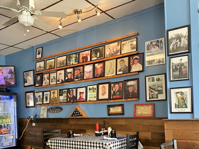 Not just decoration&mdash;these walls tell Pittsburgh's story through photographs, creating a museum where the admission price is just a cup of coffee.