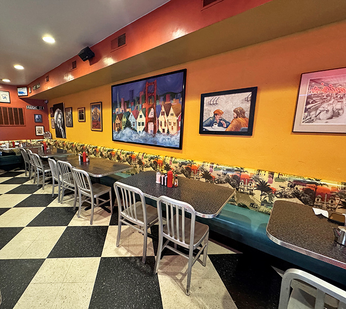 The counter seating at Ernie's isn't just functional &ndash; it's front-row tickets to the greatest show in Columbia: breakfast in the making.