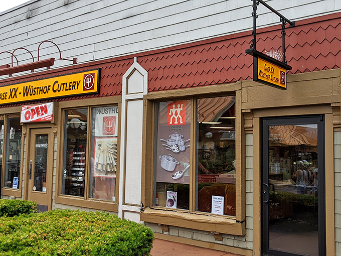 Knife enthusiasts and home chefs find their happy place at W&uuml;sthof, where German engineering meets American bargain hunting in perfect harmony.