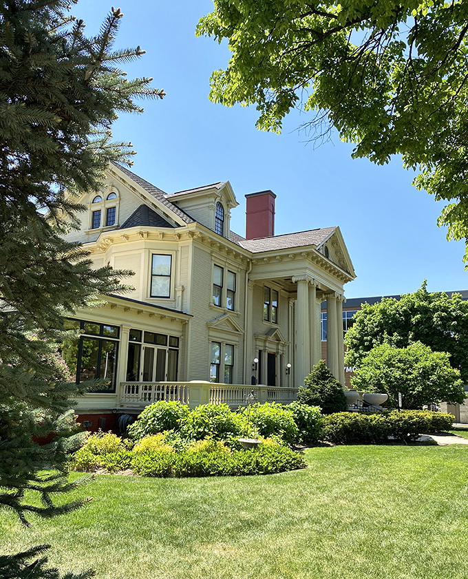 The Yawkey House Museum showcases a time when yellow was bold, columns were essential, and gardens were meticulously maintained.