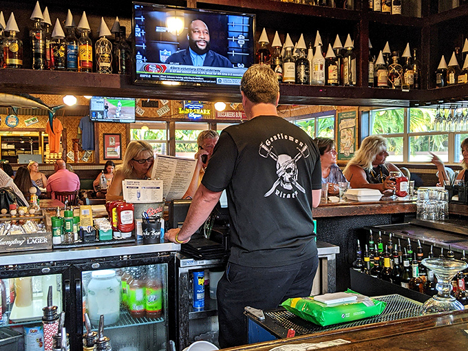 Behind every great Florida seafood experience is a bar like this&mdash;where stories flow as freely as the drinks and everyone feels like a regular.