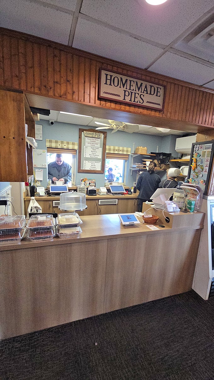 The pie counter&mdash;where dreams come true and diets go to die. Behind this humble counter, Amish baking traditions transform into Florida legends.