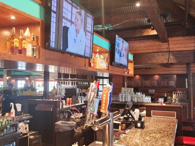 The bar area &ndash; where tropical concoctions are crafted with the precision of artists and the flair of island celebrations.