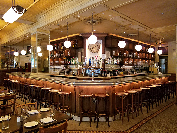 This isn't just a bar&mdash;it's command central for liquid happiness. Those stools have witnessed countless first dates, celebrations, and "just because" moments.