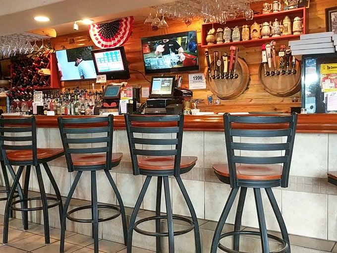 A bar that invites you to pull up a stool and stay awhile, where conversations flow as freely as the beverages.