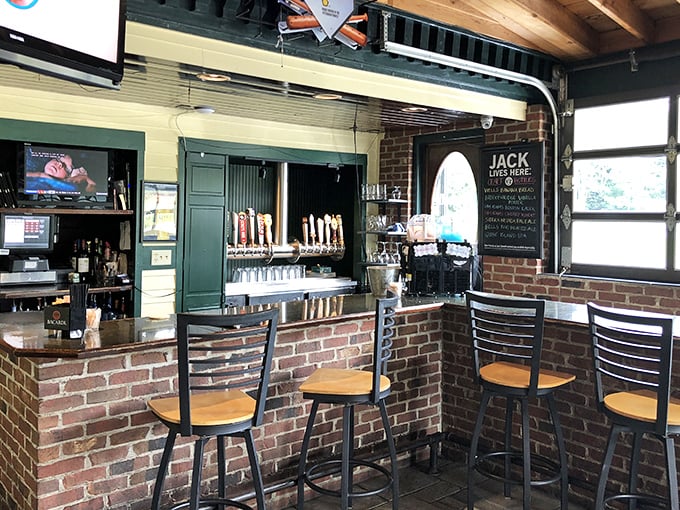 "Jack lives here" and so does exceptional hospitality. The tap lineup promises Pennsylvania's finest brews to wash down those legendary meals.