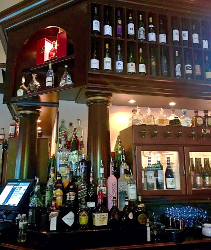 A bar stocked so thoroughly it could survive an apocalypse. Your perfect Manhattan is just waiting to be born.