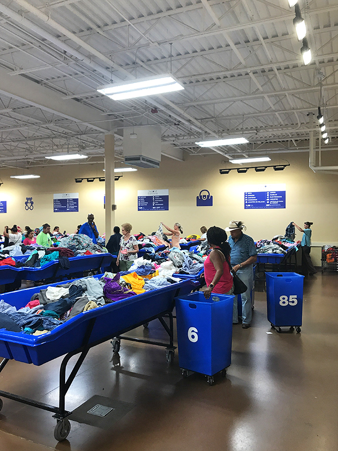 The universal language of thrifting brings together bargain hunters from all walks of life in pursuit of the perfect find.