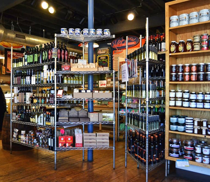 The specialty food section&mdash;where your home pantry goes to dream about what it could become. Culinary treasures waiting to be discovered.