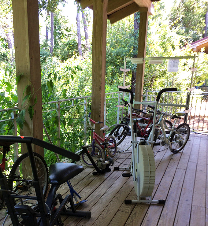 Even outdoor enthusiasts find their happy place here, with bikes and exercise equipment that prove second-hand doesn't mean second-best.