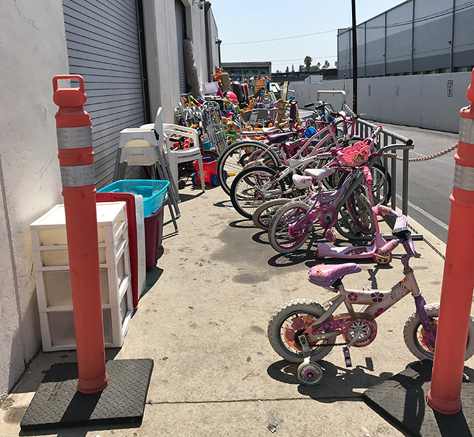 Bicycle, bicycle! These two-wheeled chariots await young riders ready for neighborhood adventures and skinned knee memories.