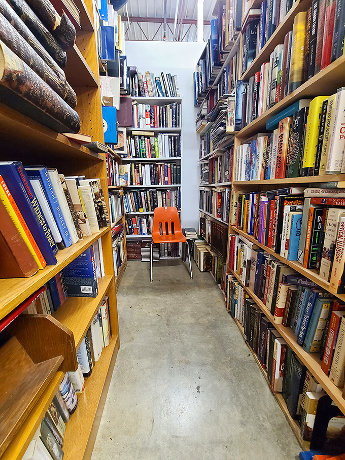 Book lovers beware: enter this literary canyon at your own risk. Your shelves at home are already giving you side-eye.