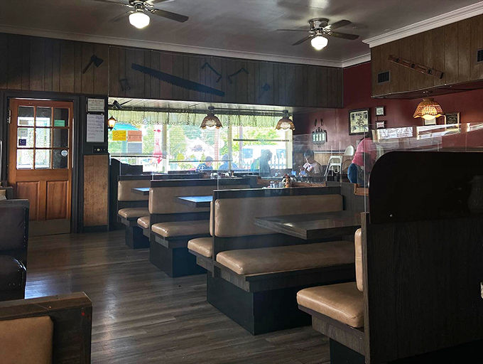 These booths have witnessed first dates, family celebrations, and countless coffee refills through decades of Bowling Green history.