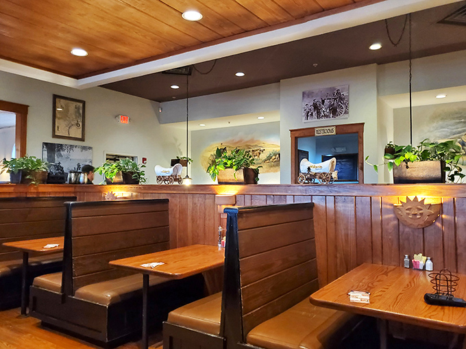 Cozy booths where countless anniversary dinners and birthday celebrations have unfolded, one perfect bite at a time.