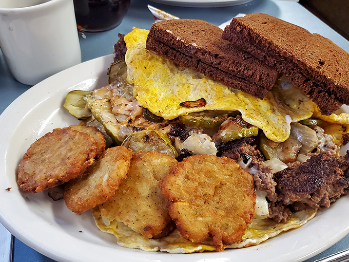 When breakfast demands both sweet and savory, this platter answers the call. The kind of meal that requires a nap afterward&mdash;and you'll dream about it.