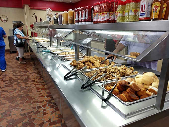 The buffet spread that launches a thousand food dreams. Where self-control goes to die and elastic waistbands come to the rescue.