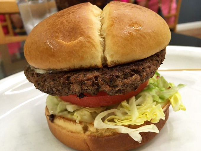 This burger isn't trying to reinvent the wheel &ndash; it's just perfecting it. A hand-formed patty on a split-top bun with fresh veggies that says, "Sometimes classics become classics for a reason."
