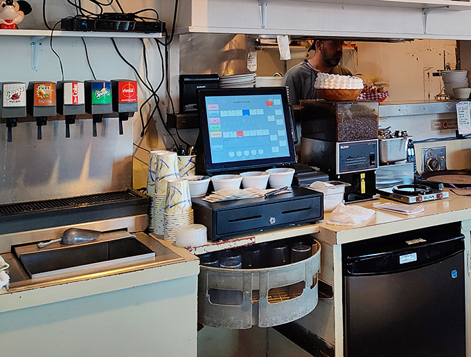 Behind every great diner is an efficient workspace where the magic happens &ndash; no fancy equipment, just skill and consistency.