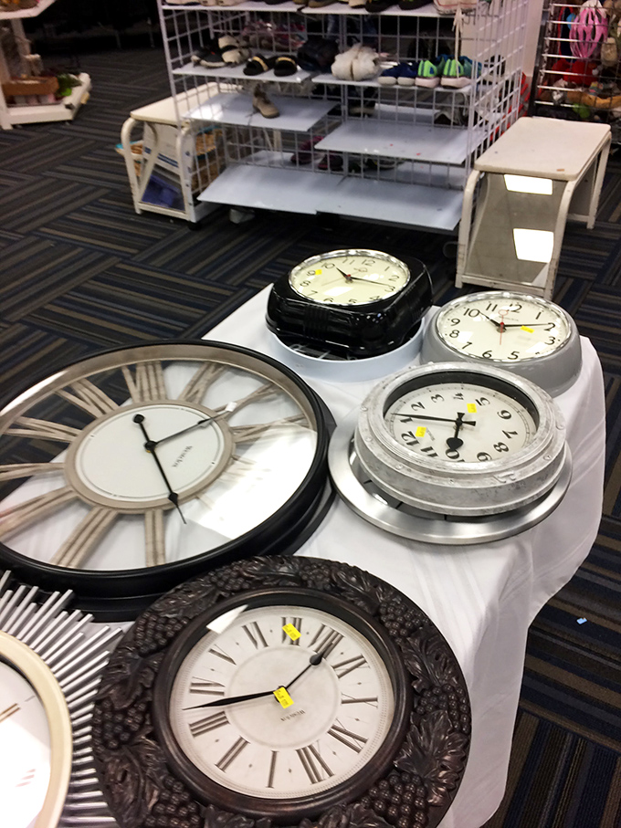 Time literally stands still in this clock collection &ndash; each face telling a different story while simultaneously showing the exact same moment.