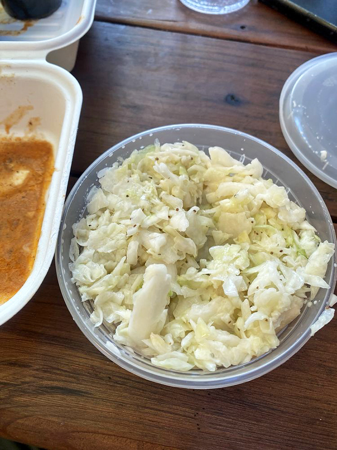 Coleslaw that knows its role&mdash;bringing crisp, cool relief to the barbecue party. The perfect palate cleanser between bites of brisket.