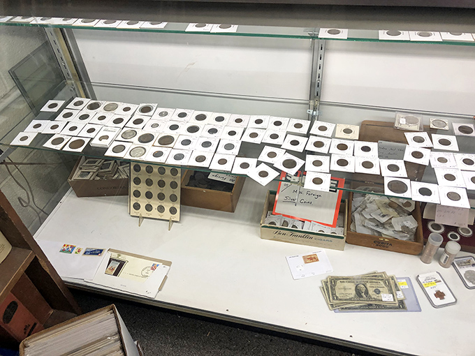 Numismatist nirvana &ndash; where history is literally changing hands as collectors pore over coins that once jingled in pockets decades ago.