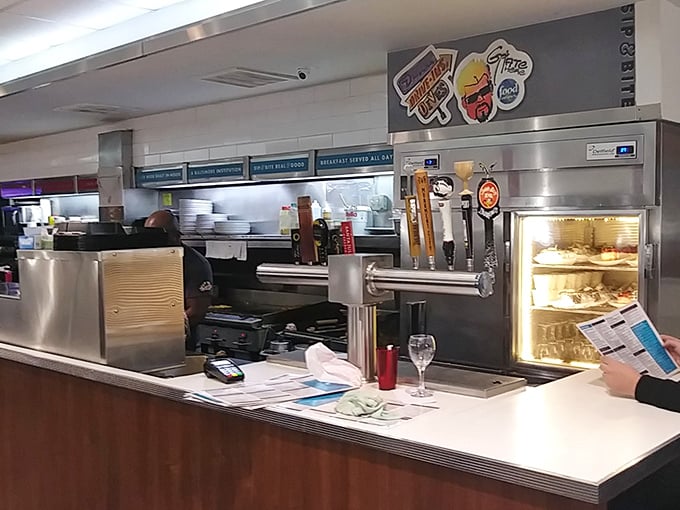 The beating heart of any great diner &ndash; a counter where solo diners find community and the kitchen ballet unfolds before hungry eyes.