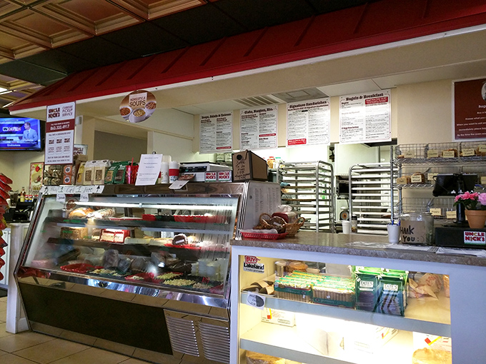 The deli case&mdash;a glass-fronted museum of meats and cheeses where every selection feels like the right decision.