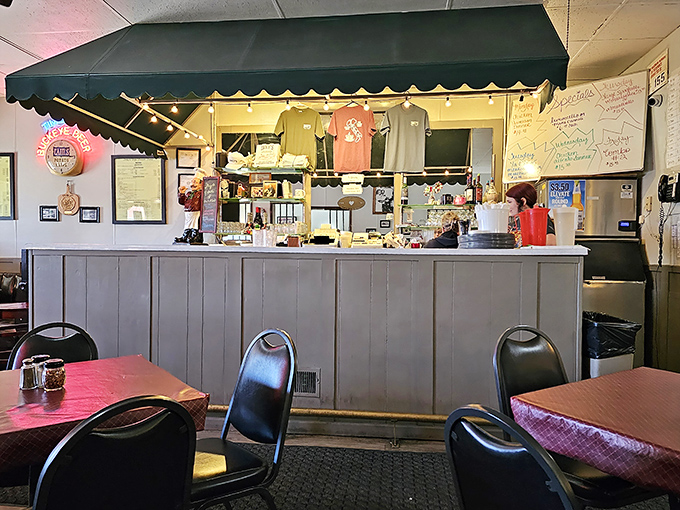 Behind this counter, culinary magic happens without fanfare or pretension&mdash;just the quiet confidence of people who know what they're doing.