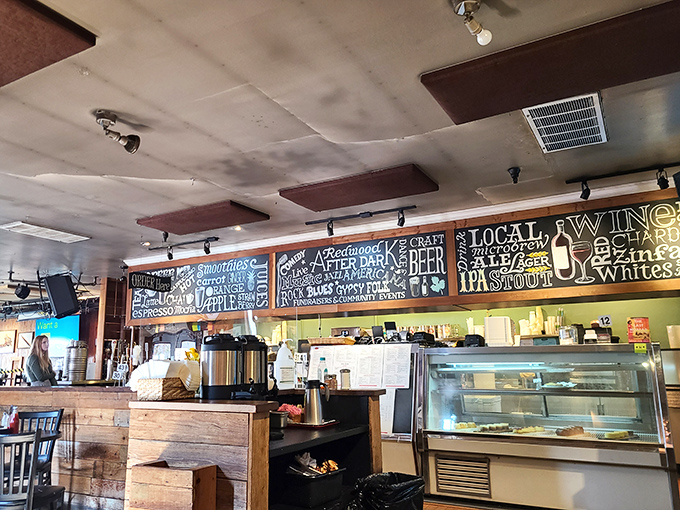 The counter area buzzes with the energy of a place that knows exactly what it is&mdash;a community gathering spot where good food is just the beginning.