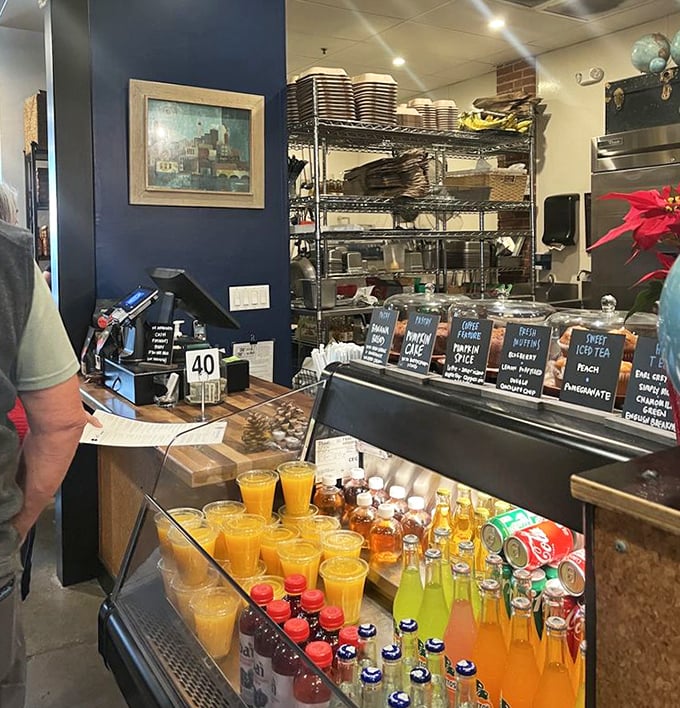 The drink station showcases Vovomeena's liquid assets&mdash;from fresh-squeezed juices to specialty coffees that make mornings something to look forward to.