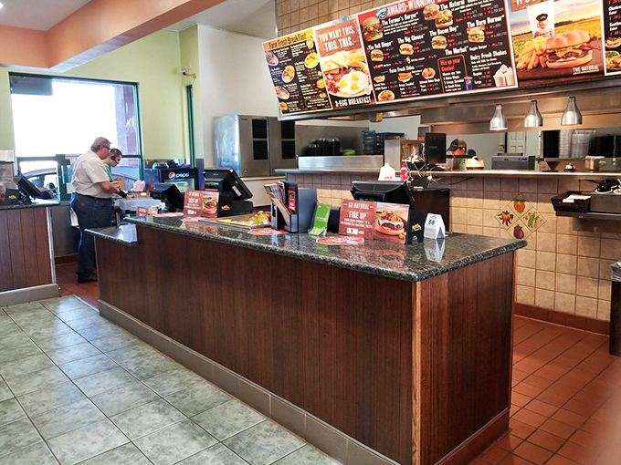 The counter where breakfast dreams come true. Clean, efficient, and ready to turn your hunger into happiness.