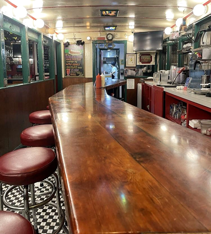 The counter&mdash;where solo diners find community, regulars hold court, and everyone has the best view of short-order magic.