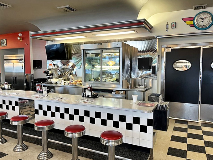 Counter seating: where solo diners become part of the show, watching short-order ballet performed by cooks who've mastered their craft through thousands of breakfasts.