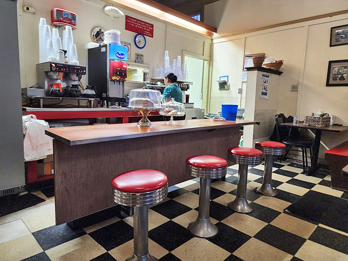 Counter seating &ndash; where solo diners become temporary family and the short-order ballet unfolds before your eyes in all its sizzling glory.