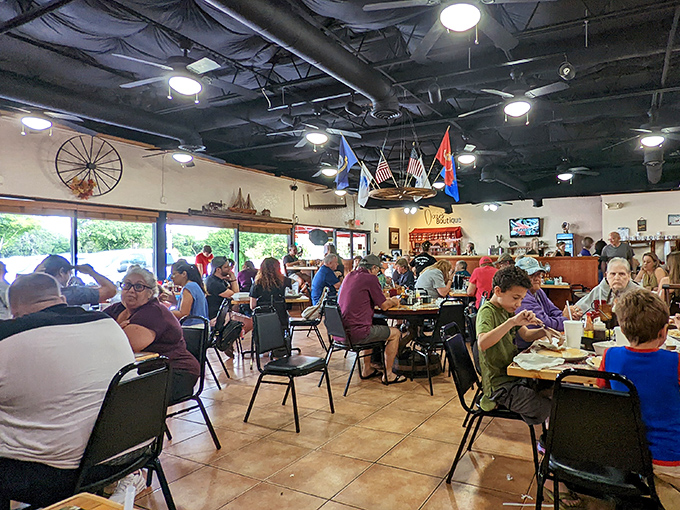 Regular customers gather like family members at a reunion, bonding over plates of pure comfort food.