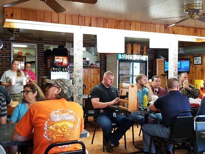 The diverse crowd says everything&mdash;when the BBQ is this good, it brings together folks from all walks of life.