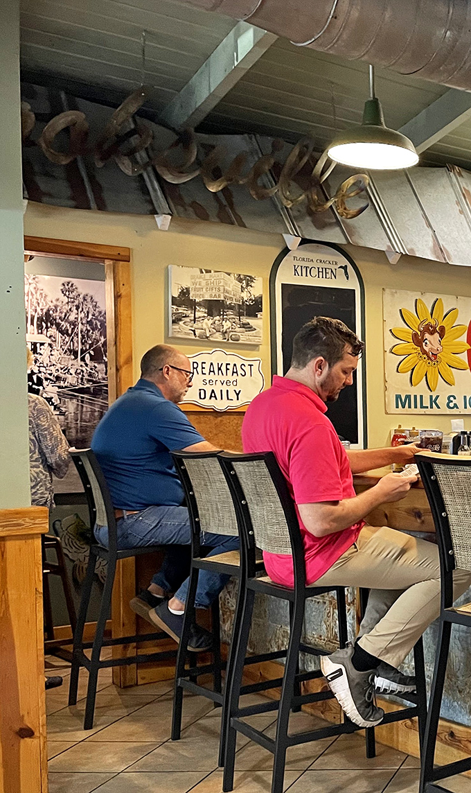 Where locals and visitors share counter space and stories, proving that good food creates its own community, one plate at a time.