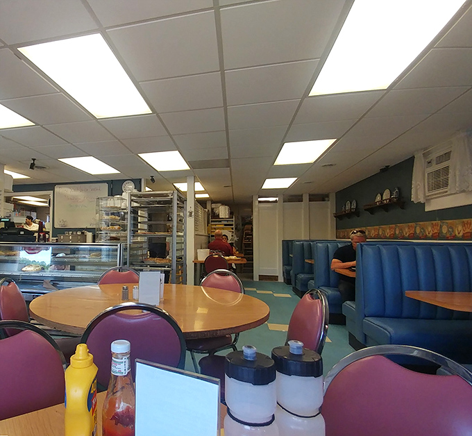 A dining room where strangers become neighbors and neighbors become friends. The kind of place where "How's the pie today?" starts lifelong conversations.