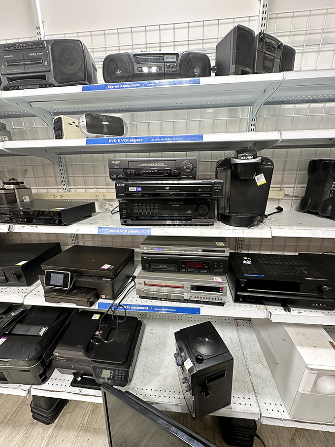 Yesterday's cutting-edge technology, today's nostalgic treasures&mdash;these electronics remind us of when "streaming" meant something was leaking.