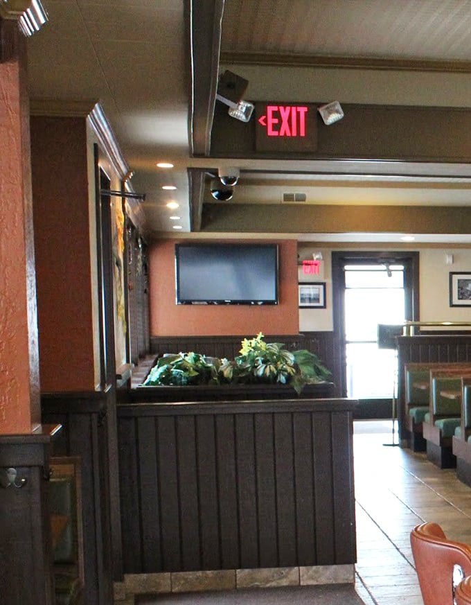 Even the exit view tempts you to stay longer &ndash; because leaving great food is always the hardest part of the meal.