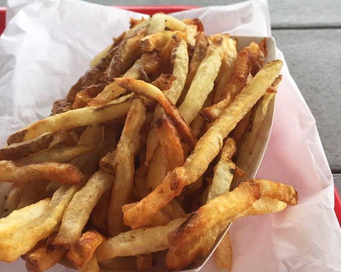 These aren't just french fries&mdash;they're golden happiness sticks, fried to that perfect crisp-outside-fluffy-inside state that fast food chains have spent billions trying to replicate.