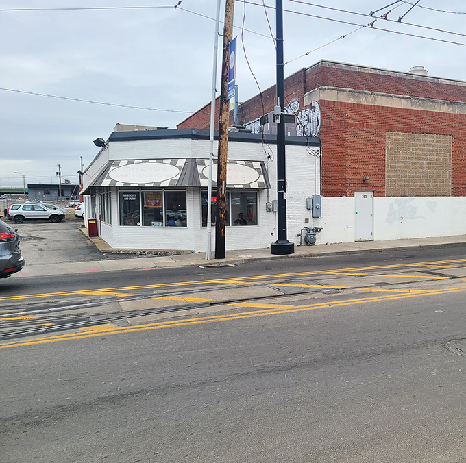 From across the street, City Diner stands as a humble landmark in Kansas City's urban landscape, promising comfort and satisfaction without an ounce of pretension. 