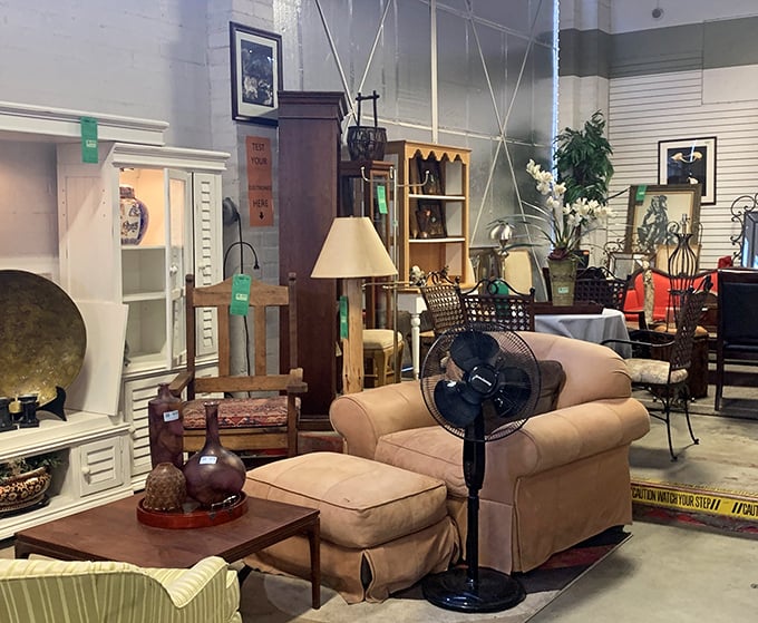 Living room vignettes that whisper "Palm Springs casual." That beige sofa has stories to tell, but it's ready for your Netflix marathons.